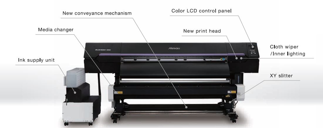 Mimaki JV330-160 - mild/eco solvent printer » Dimix